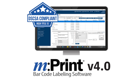 Medication Pharmaceutical Barcode Labeling Printer
